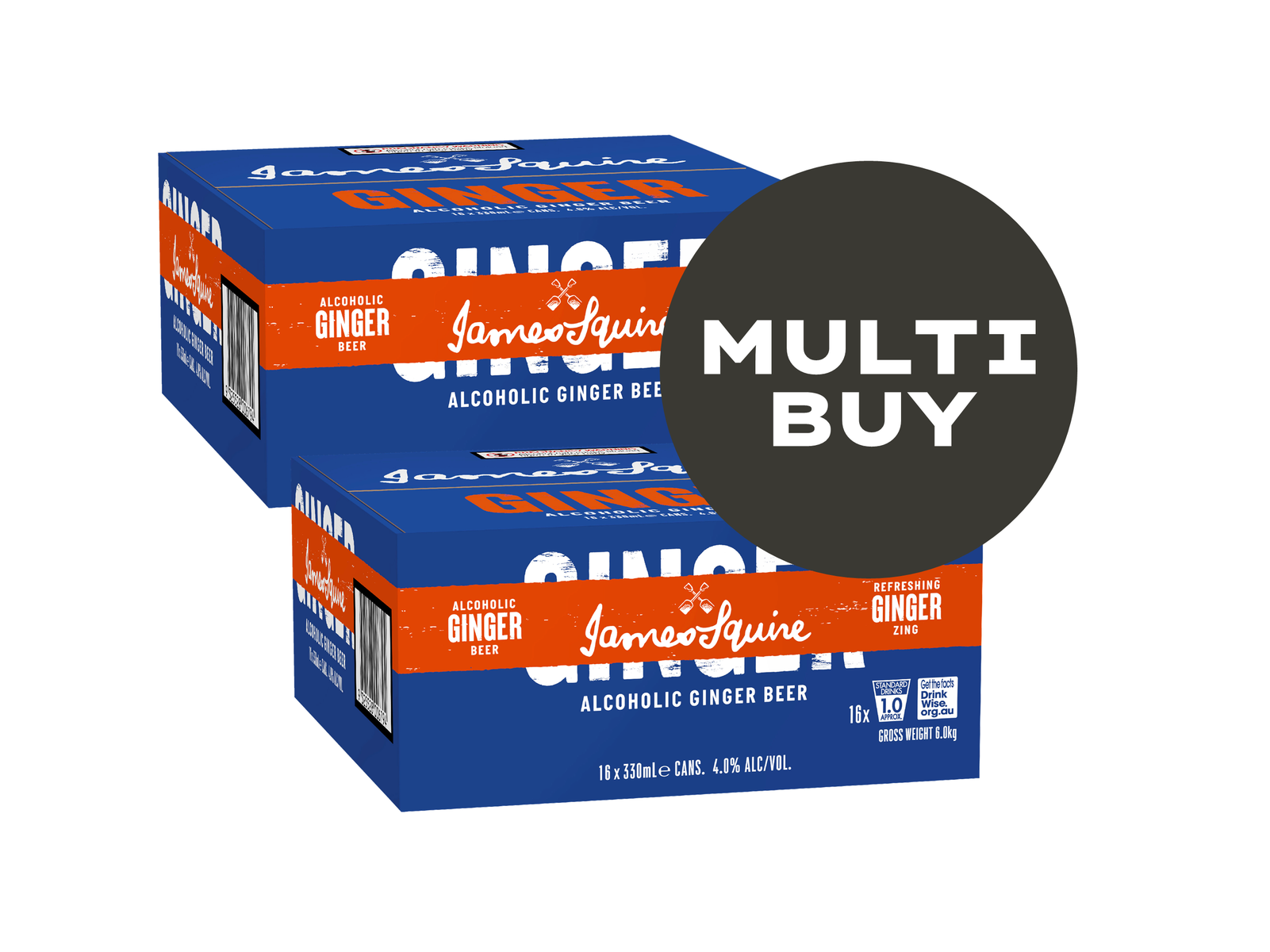 James Squire Ginger Beer Bundle | Thirsty Camel