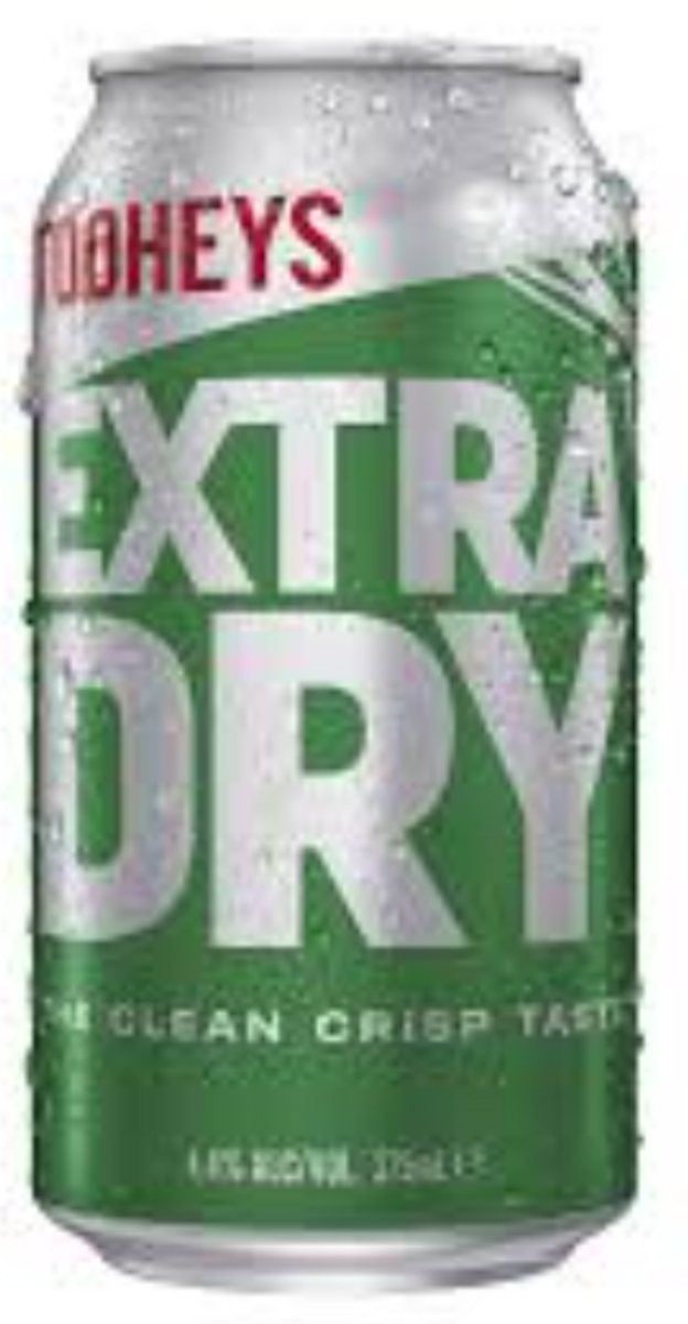 Tooheys Extra Dry Can 375mL | Thirsty Camel