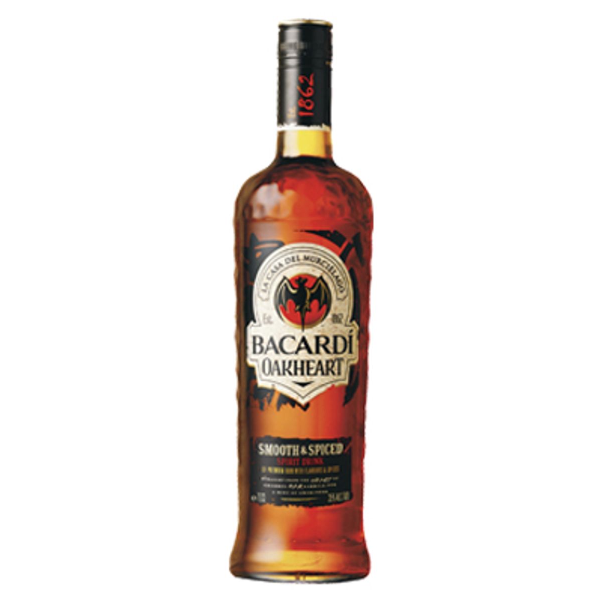 Bacardi Oakheart Spiced Rum 700mL | Thirsty Camel