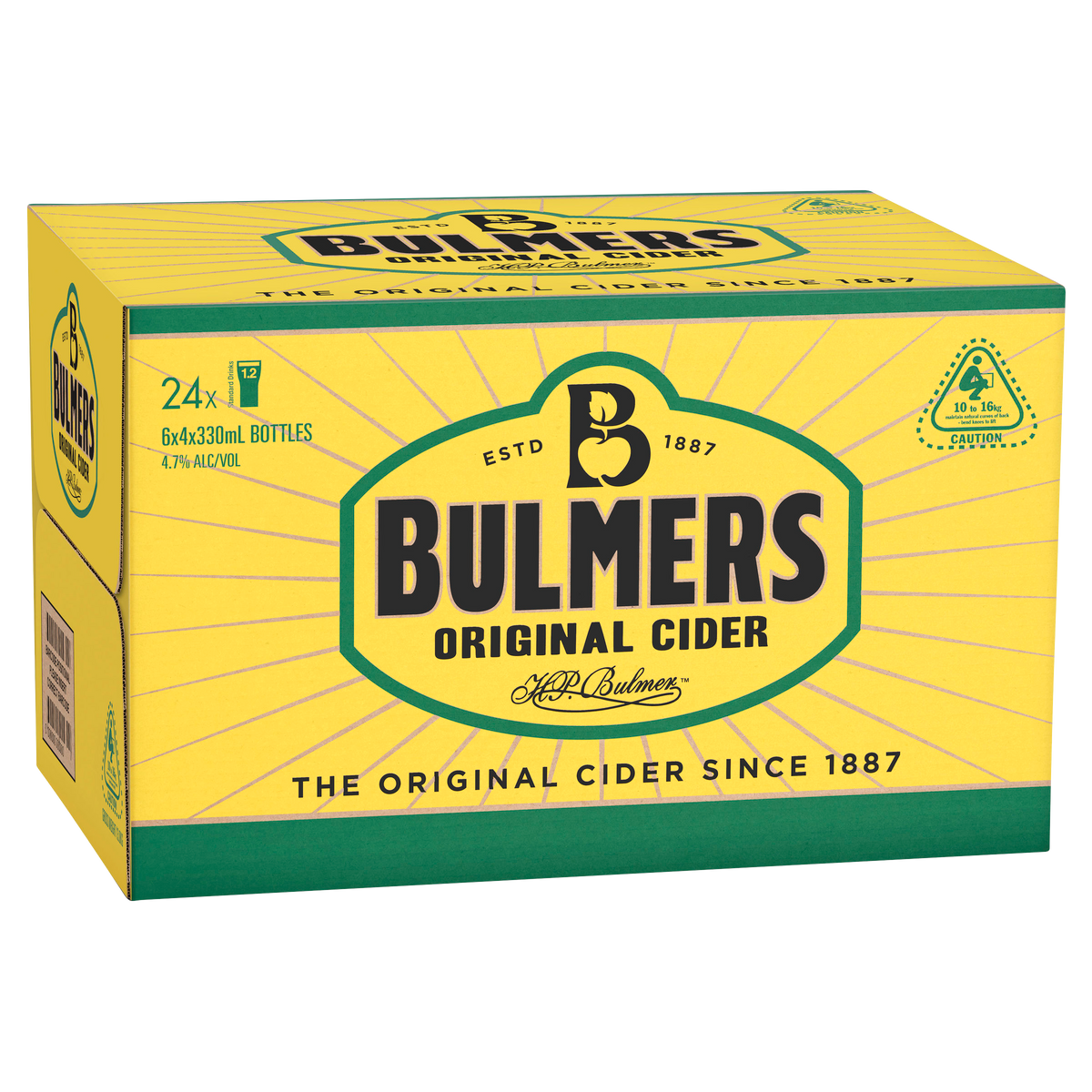 Bulmers Original Cider Bottle 330mL | Thirsty Camel