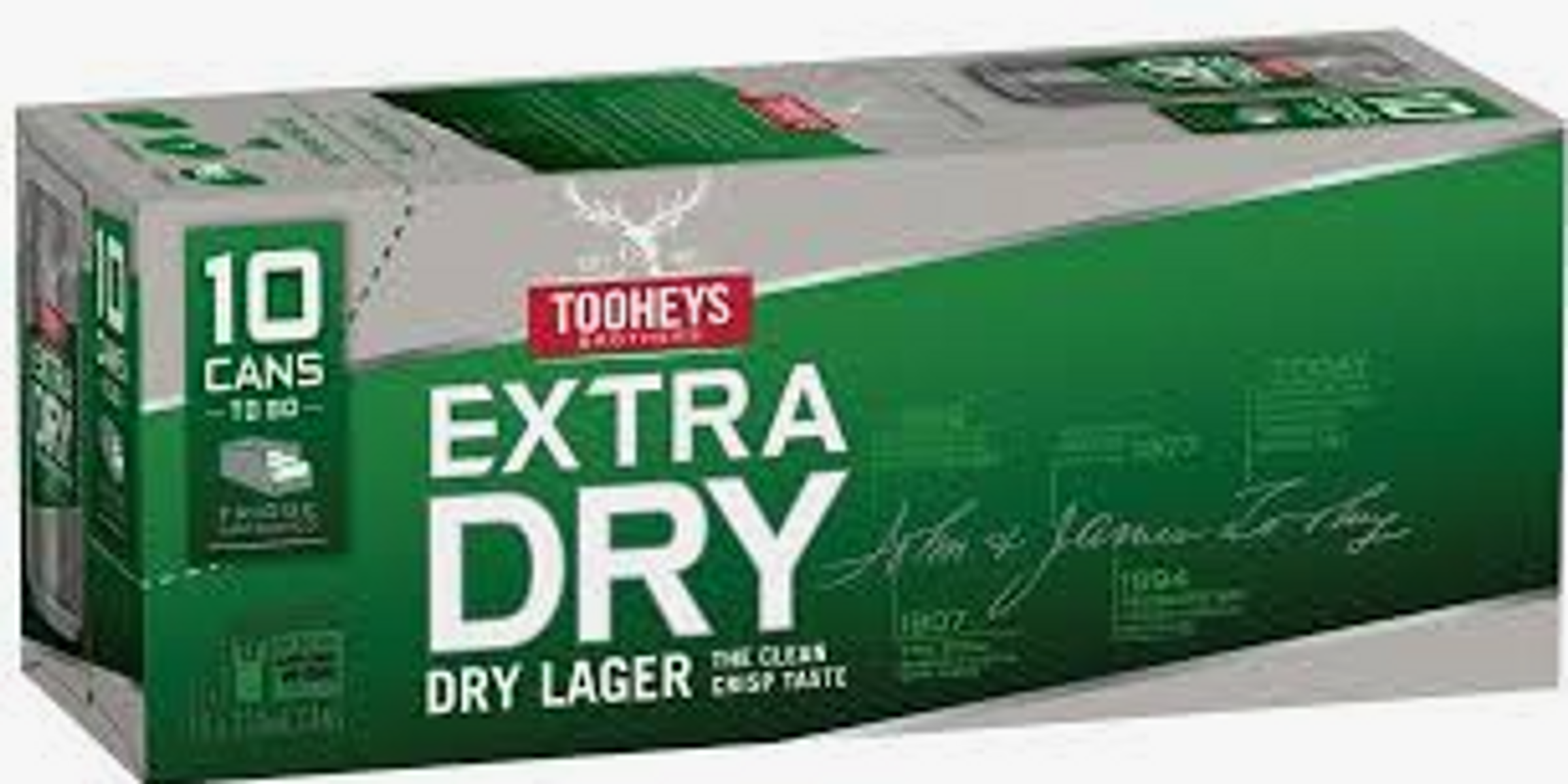 Tooheys Extra Dry Can 375mL | Thirsty Camel