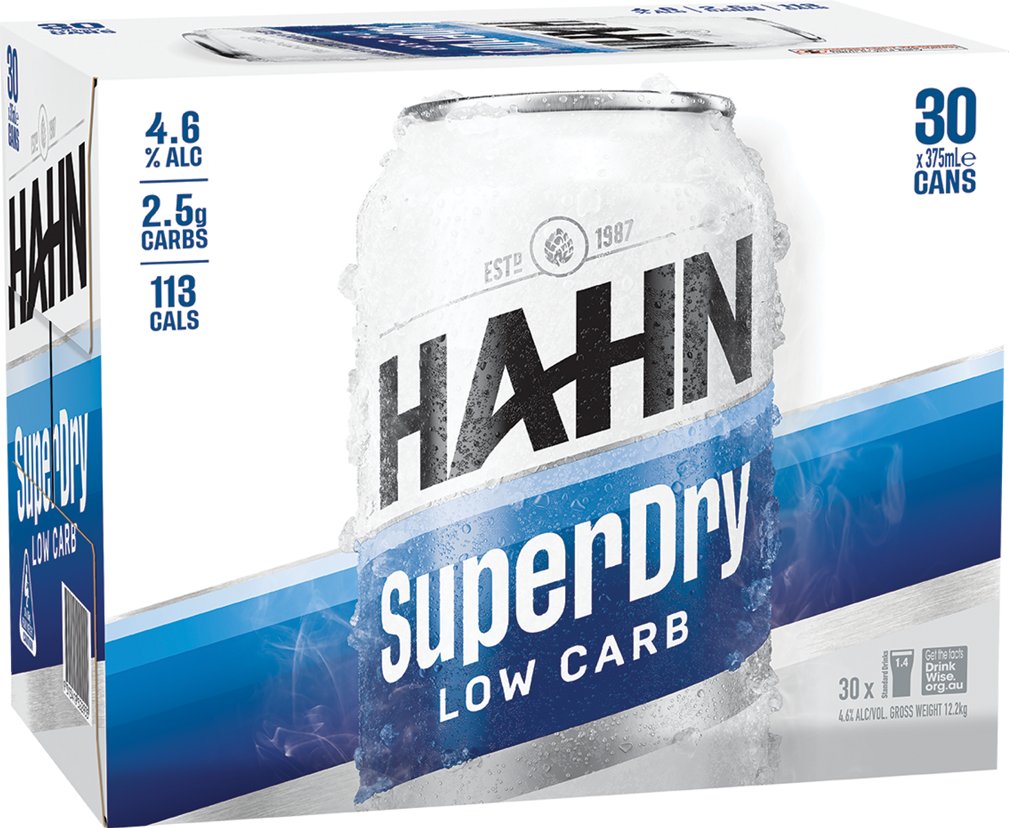 Hahn Super Dry Can 375mL | Thirsty Camel