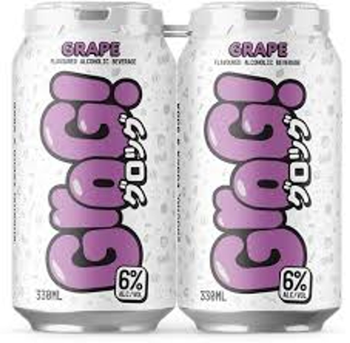 Grog Grape Shochu Vodka & Soda Can 330ml | Thirsty Camel