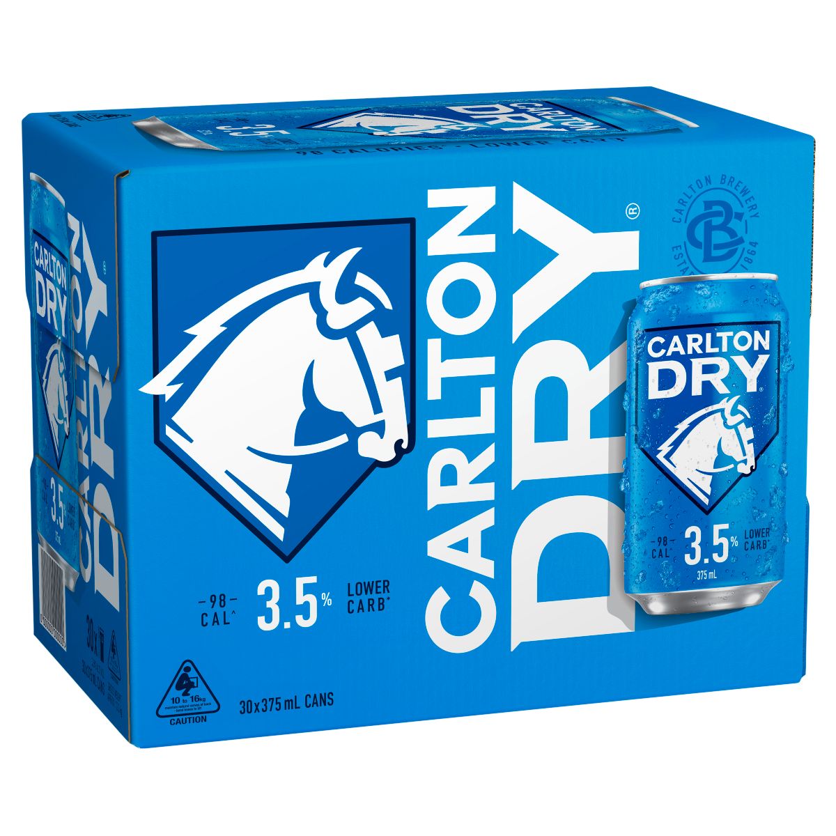 Carlton Dry 3.5% Can 375ml | Thirsty Camel