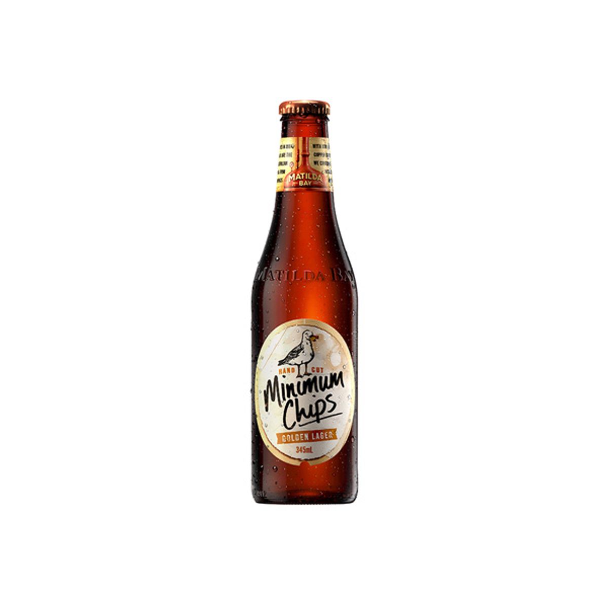 Matilda Bay Minimum Chips Golden Lager Bottle 345mL | Thirsty Camel