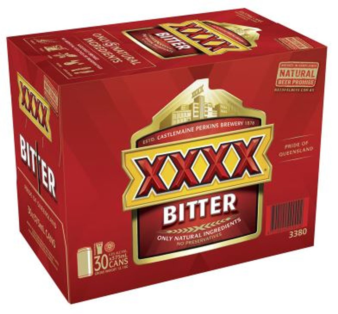 XXXX Bitter 375ml can | Thirsty Camel