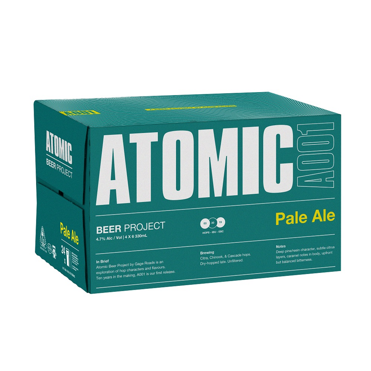 Atomic Beer Project Atomic Beer Project Pale Ale Can 330ml | Thirsty Camel