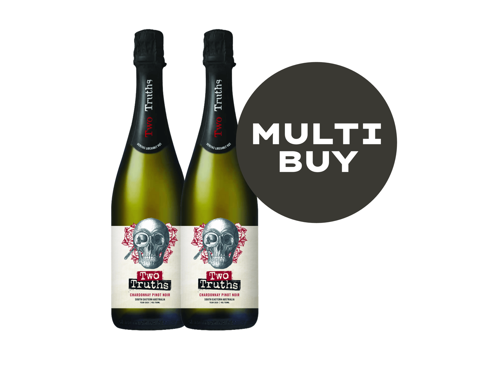 Two Truths Sparkling Selected Varietals | Thirsty Camel