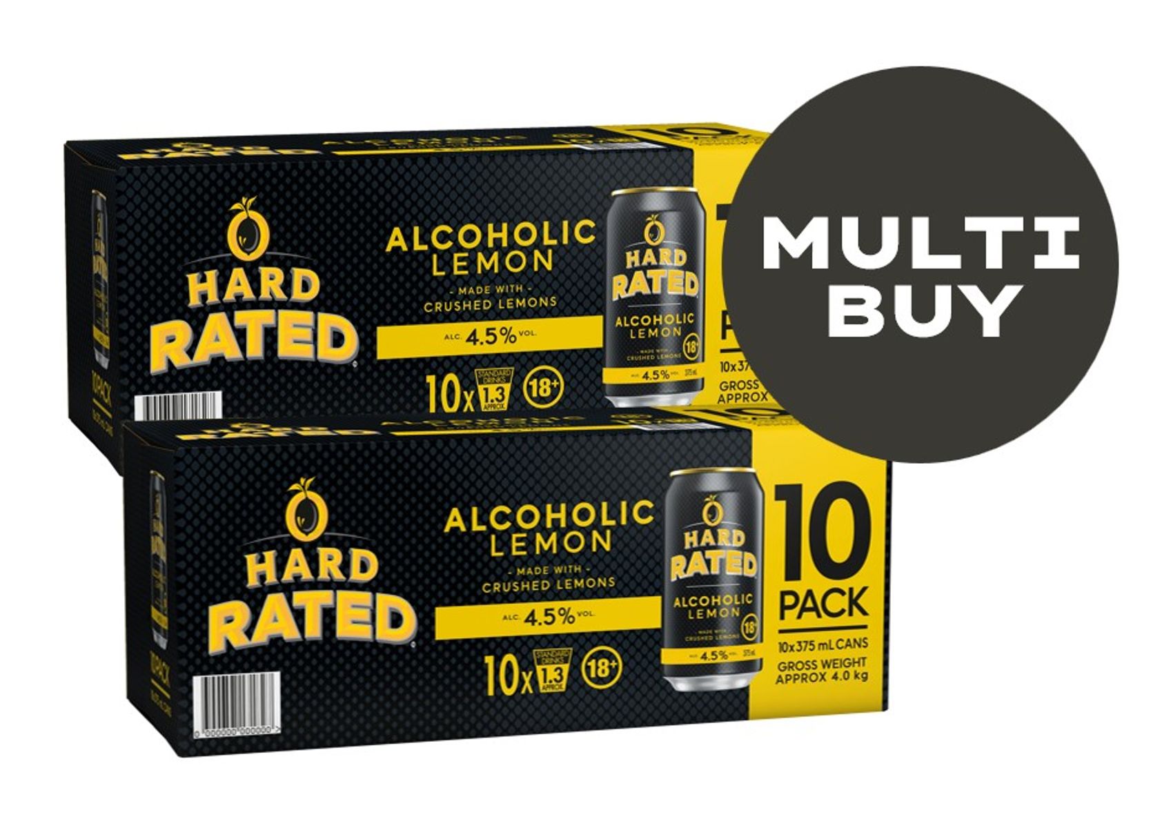 Hard Rated 4.5% 10pk | Thirsty Camel