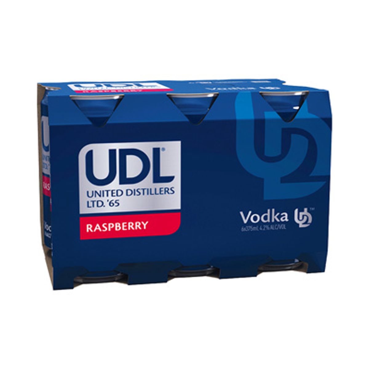 UDL Vodka & Raspberry 4% Can 375mL | Thirsty Camel