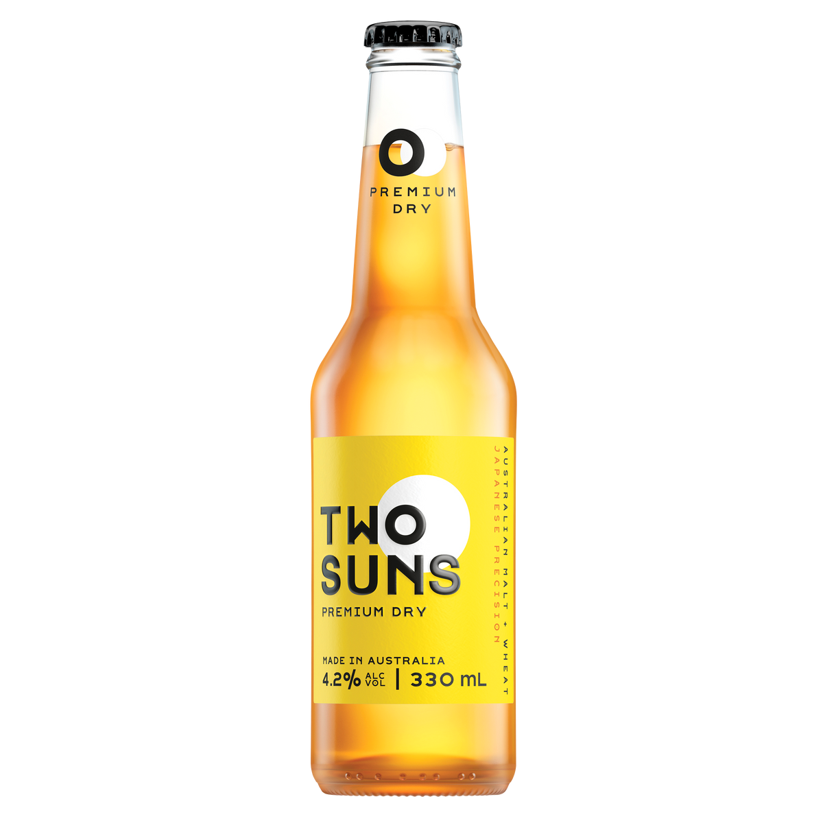 Two Suns Premium Dry Bottle 330mL | Thirsty Camel