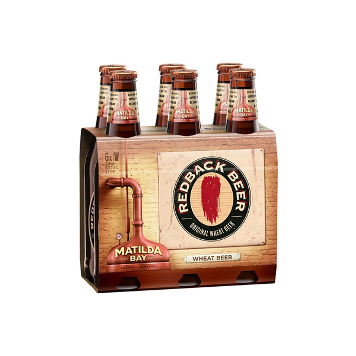 Matilda Bay Redback Beer Bottle 345mL | Thirsty Camel