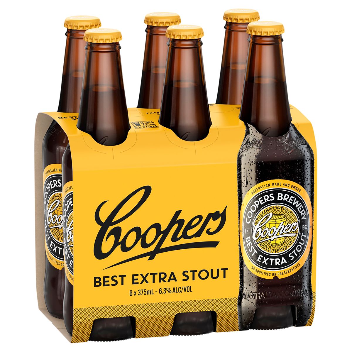 Coopers Best Extra Stout Bottle 375mL | Thirsty Camel