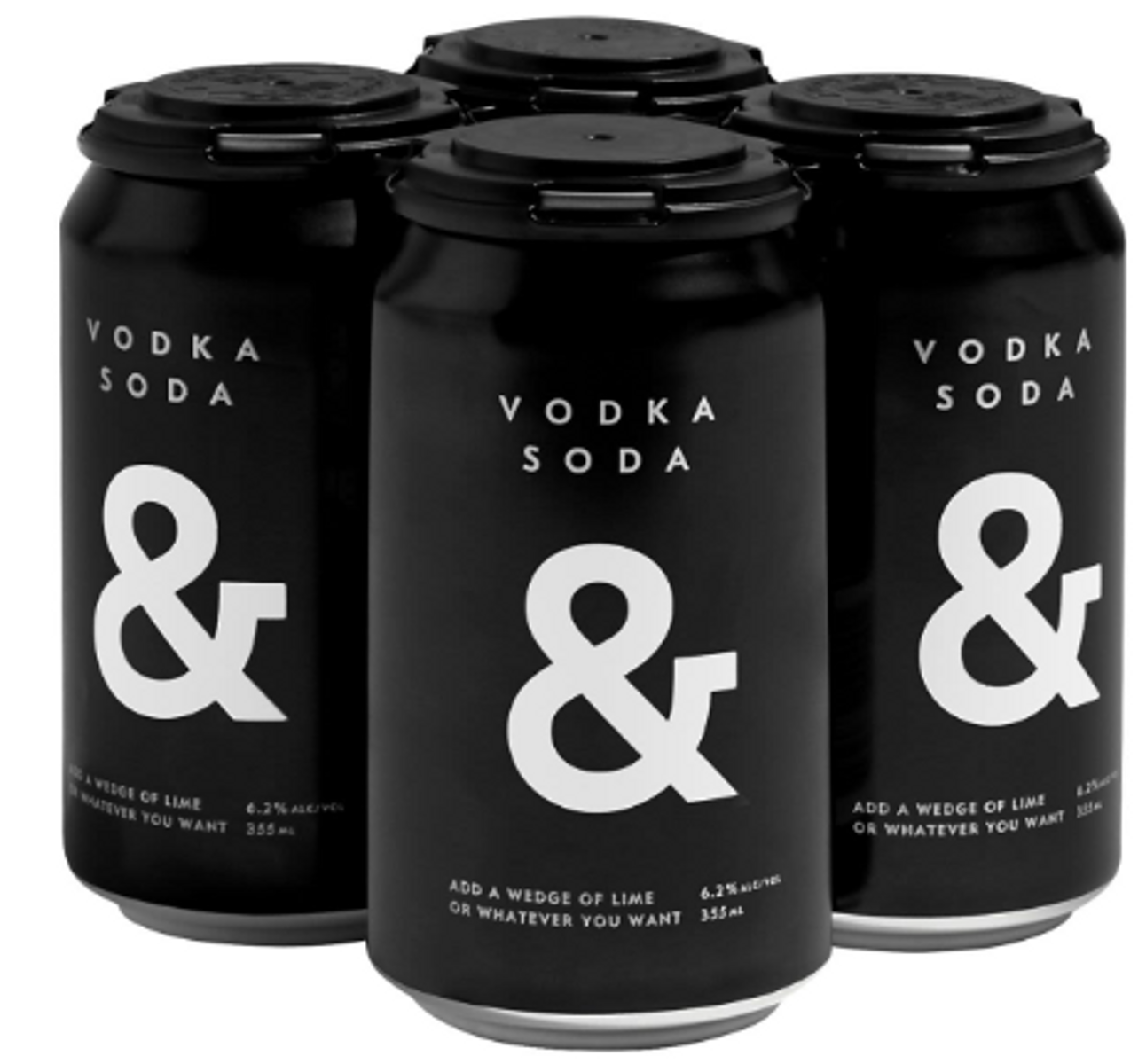 Ampersand Vodka & Soda Can 355ml | Thirsty Camel