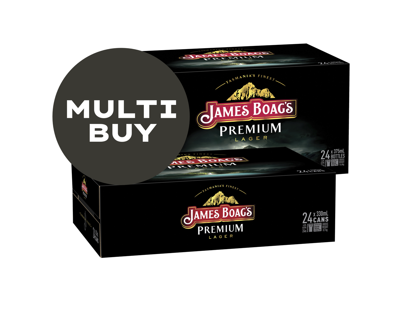 James Boag's Premium Lager 24pk | Thirsty Camel
