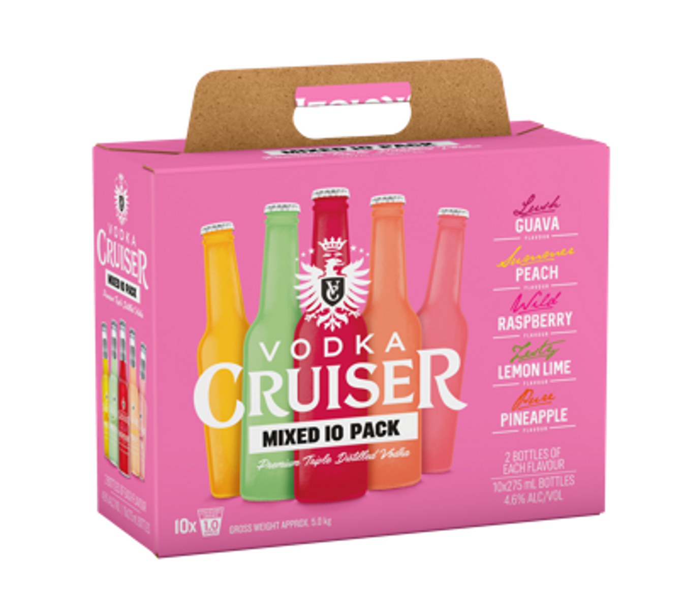 Vodka Cruiser Mixed 4.6% Bottle 275mL | Thirsty Camel