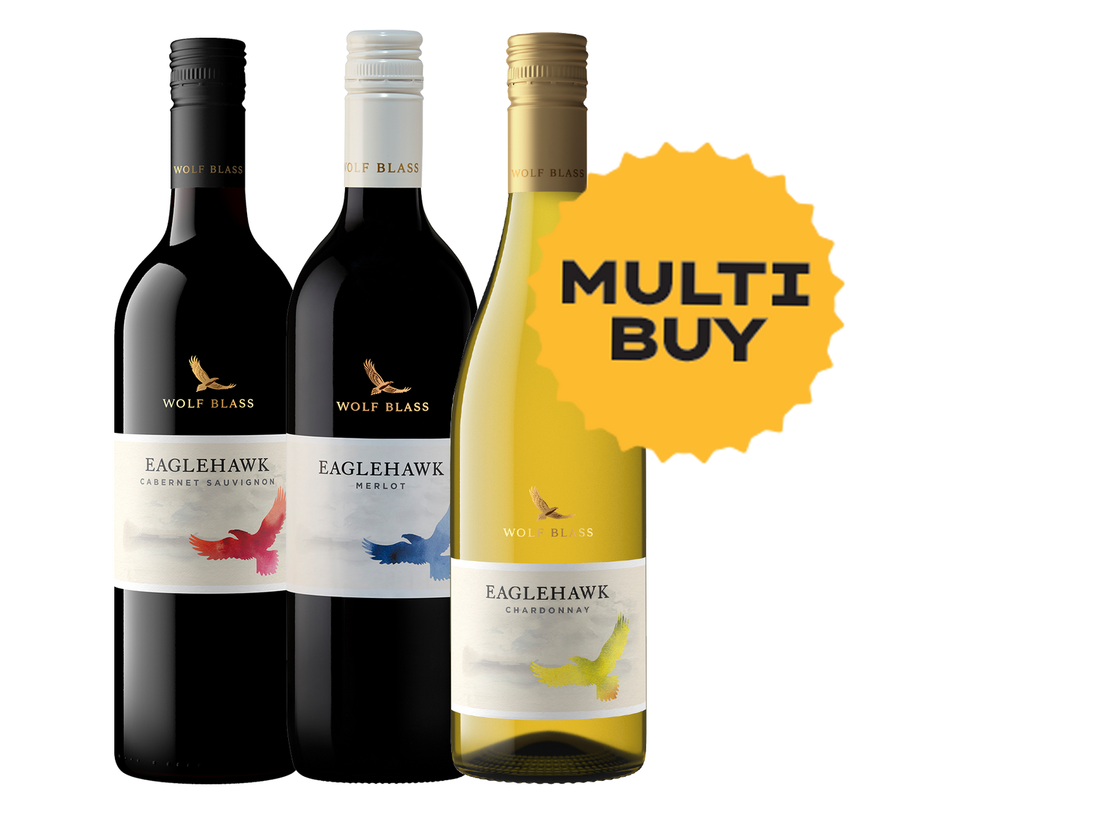 Wolf Blass Eaglehawk Selected Varietals | Thirsty Camel