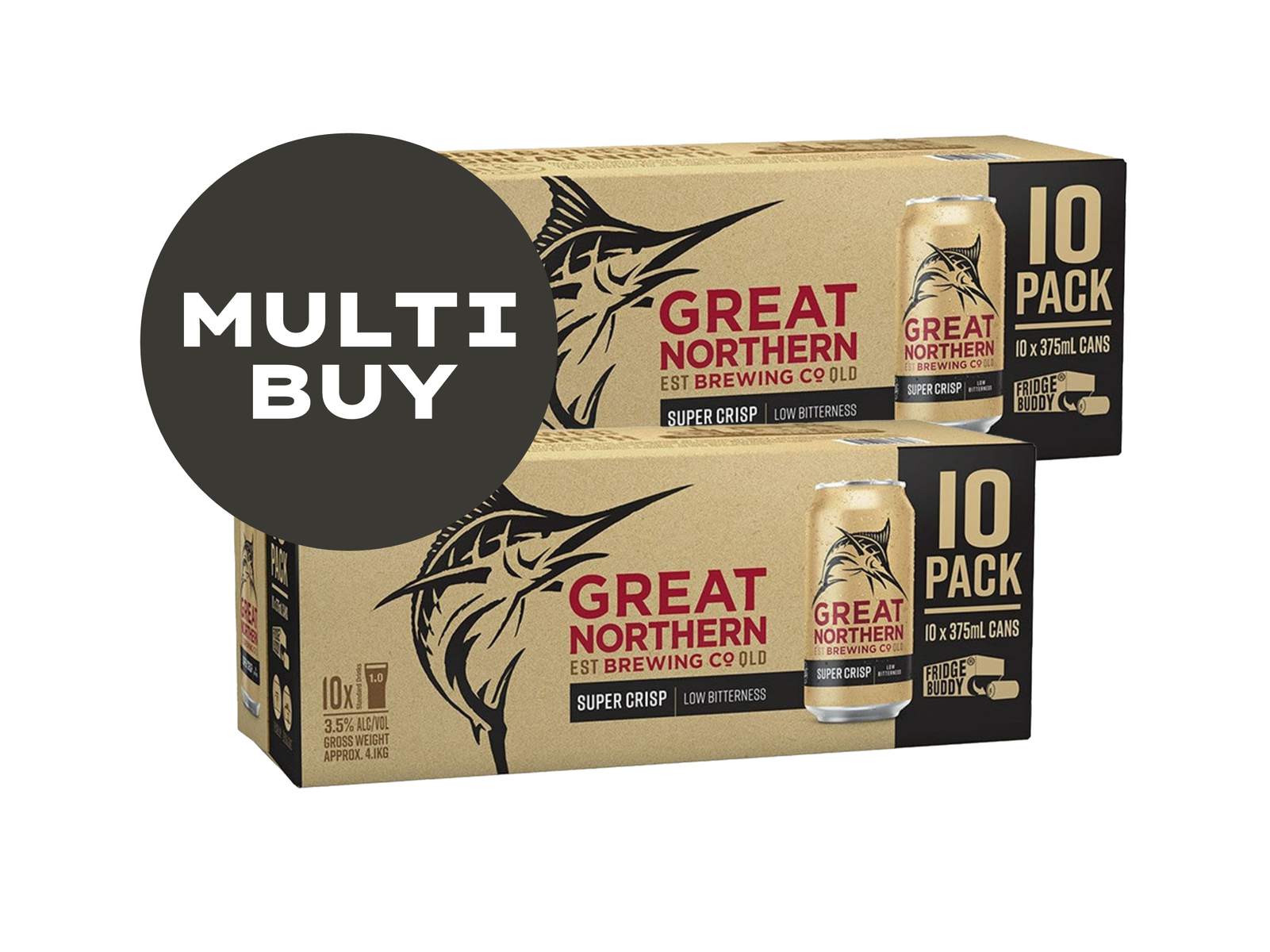 Great Northern Super Crisp 10pks | Thirsty Camel
