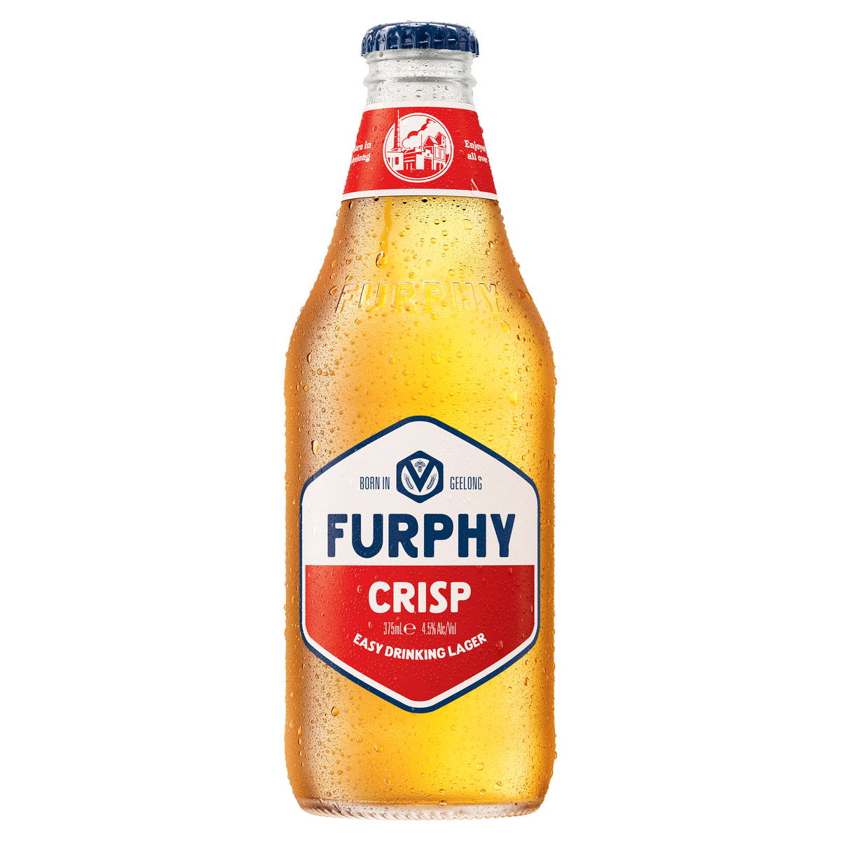 Furphy Crisp Lager Bottle 375mL | Thirsty Camel
