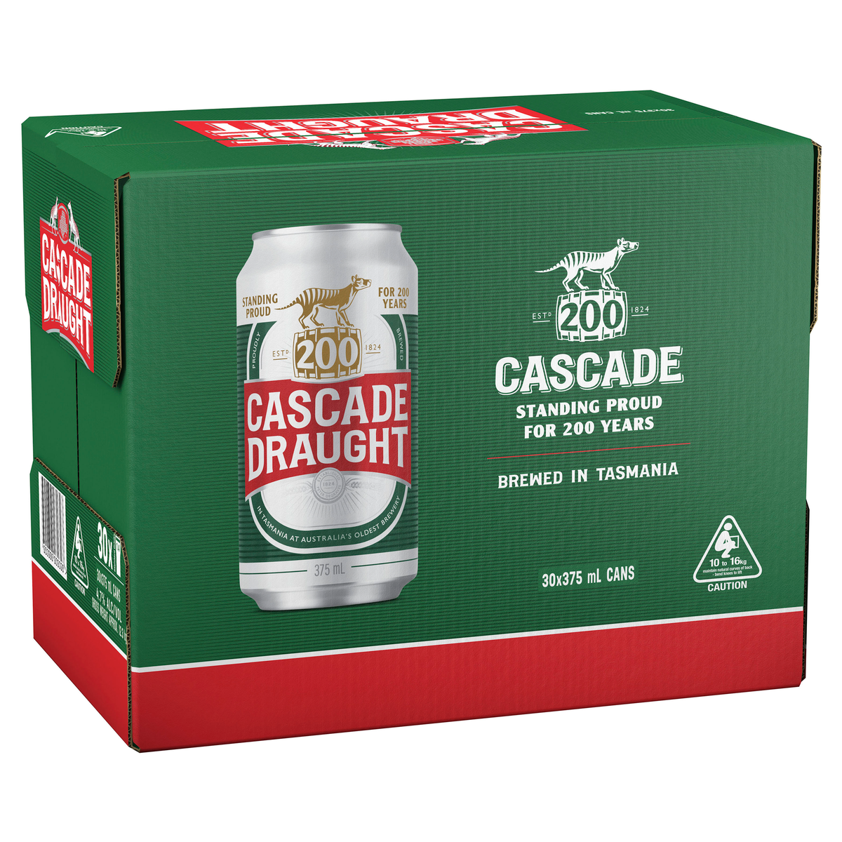 Cascade Draught Can 375mL | Thirsty Camel