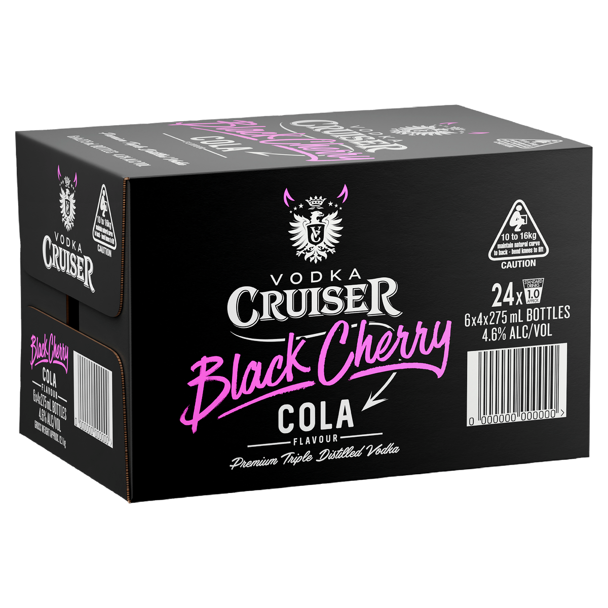 Vodka Cruiser Black Cherry Cola Bt 275ml | Thirsty Camel