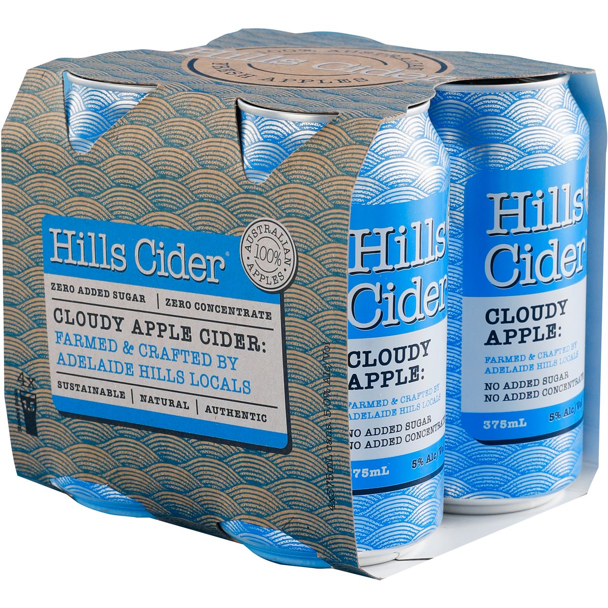 The Hills Cider Company Cloudy Apple Cider Can 375mL | Thirsty Camel