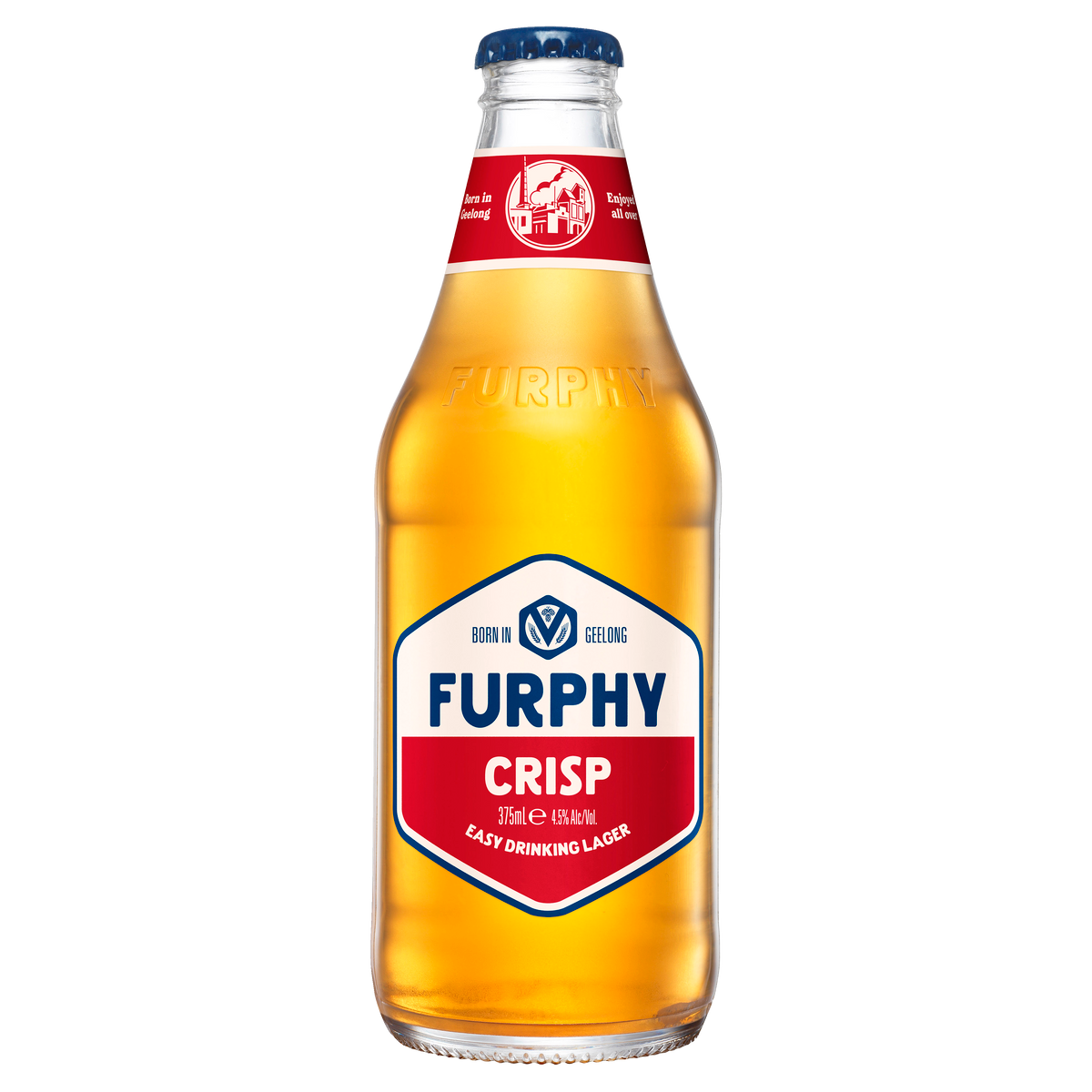 Furphy Crisp Lager Bottle 375mL | Thirsty Camel