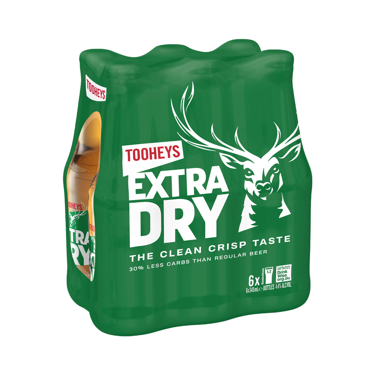 Tooheys Extra Dry Bottle 345mL | Thirsty Camel