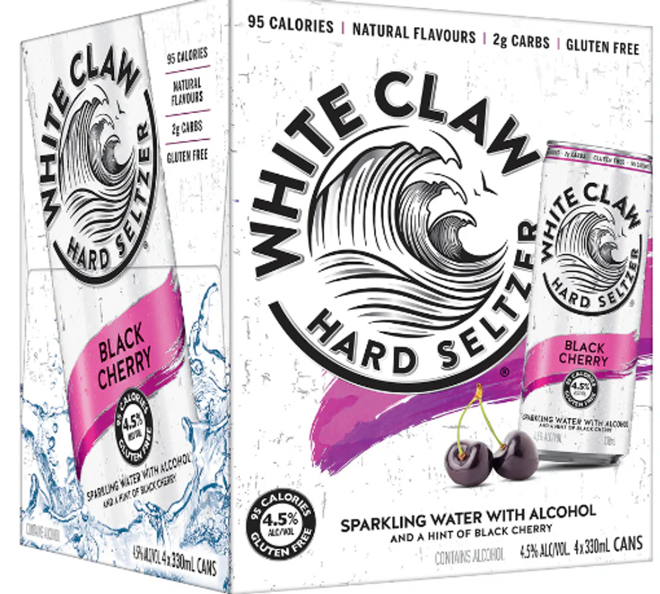 White Claw Black Cherry Seltzer | Thirsty Camel