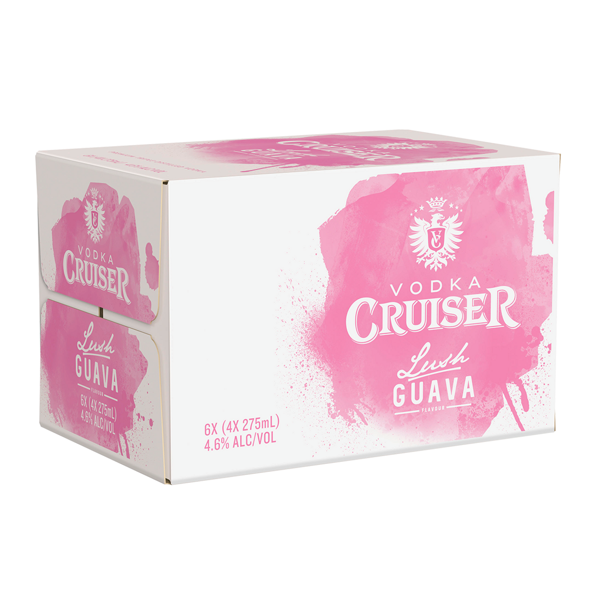 Vodka Cruiser Lush Guava 4.6% Bottle 275mL | Thirsty Camel