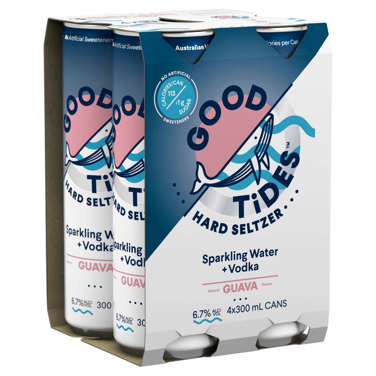 Good Tides Hard Seltzer Guava 6.7% | Thirsty Camel