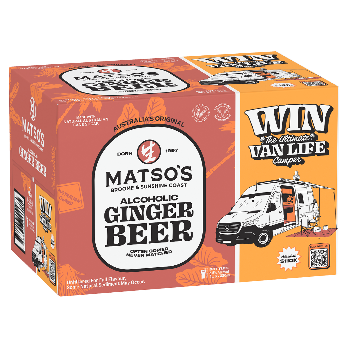 Matsos Alcoholic Ginger Beer | Thirsty Camel