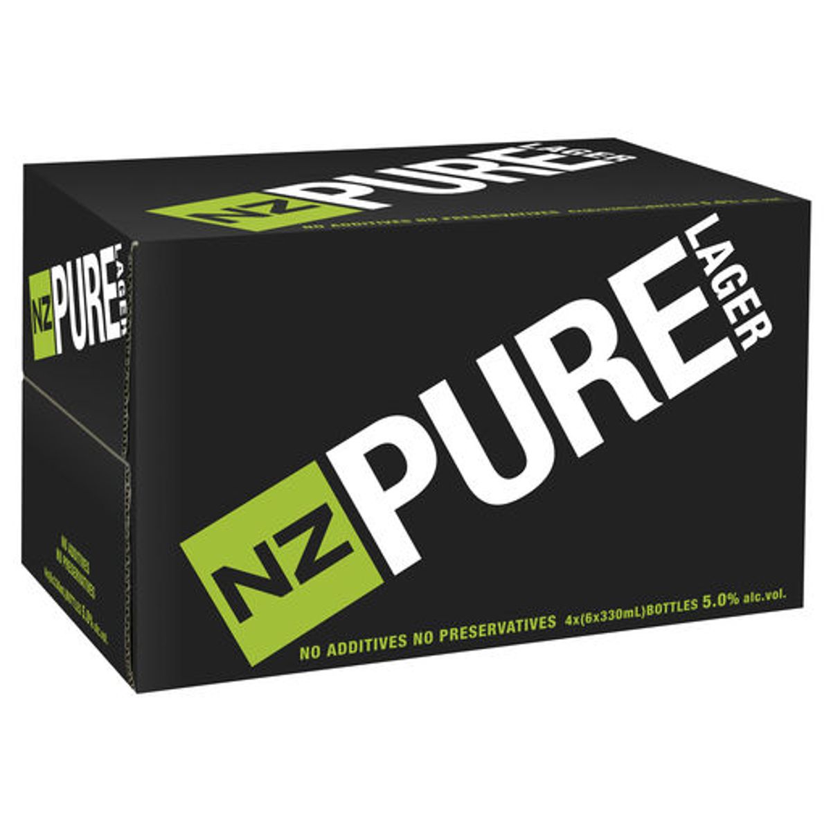 NZ Pure Lager Bottle 330mL | Thirsty Camel