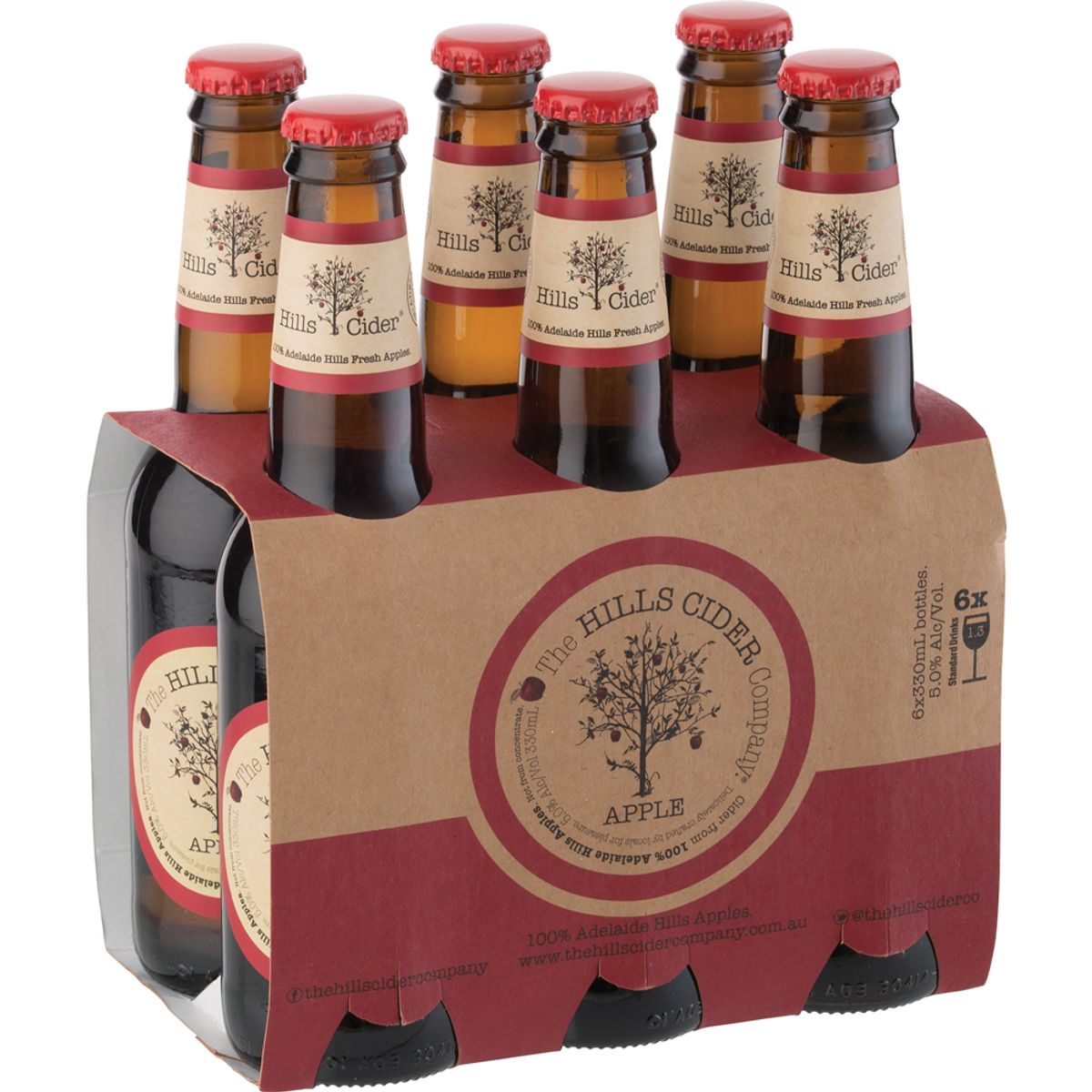 The Hills Cider Company Apple Cider Bottle 330mL | Thirsty Camel