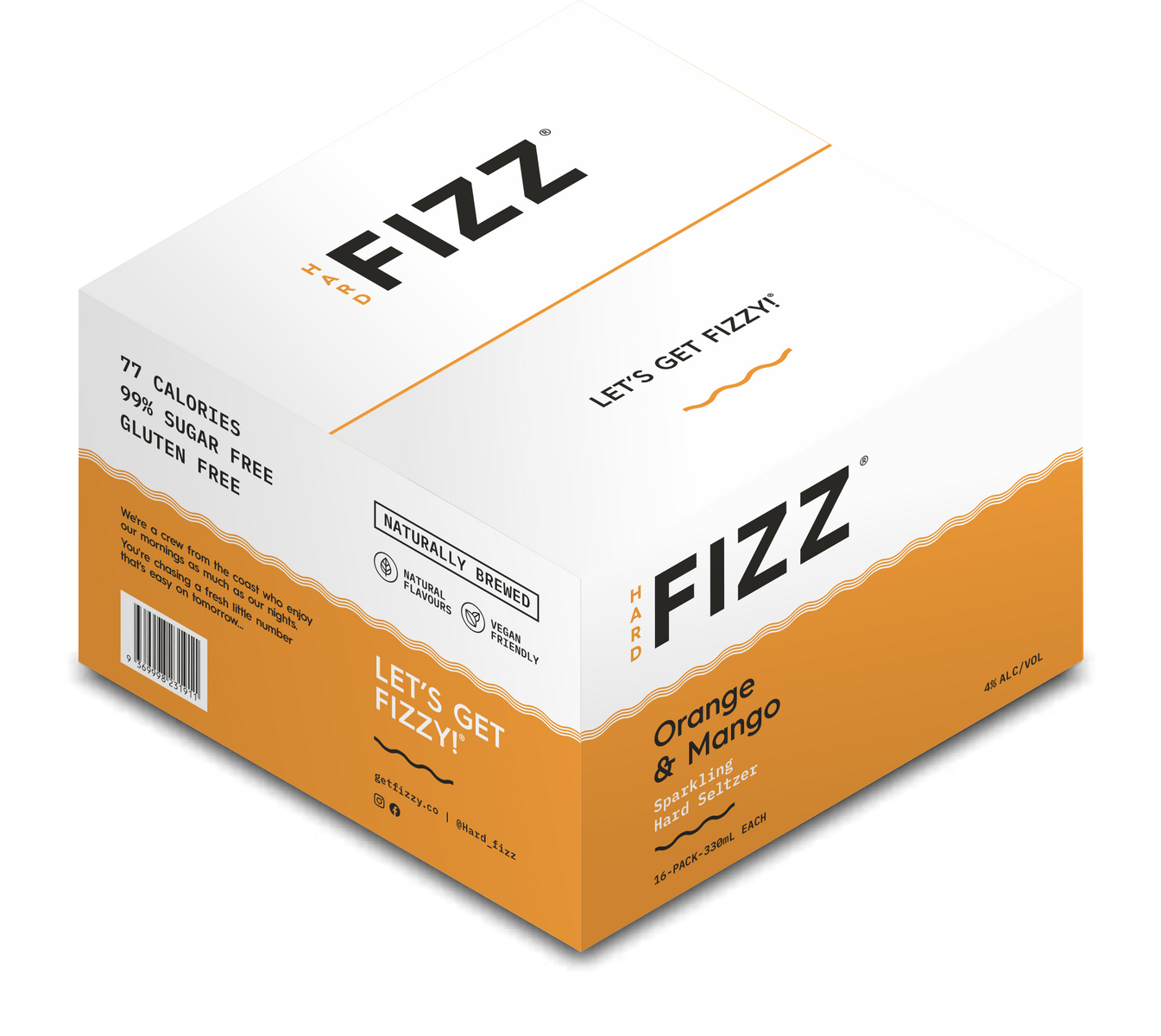 Hard Fizz Orange & Mango Seltzer | Thirsty Camel