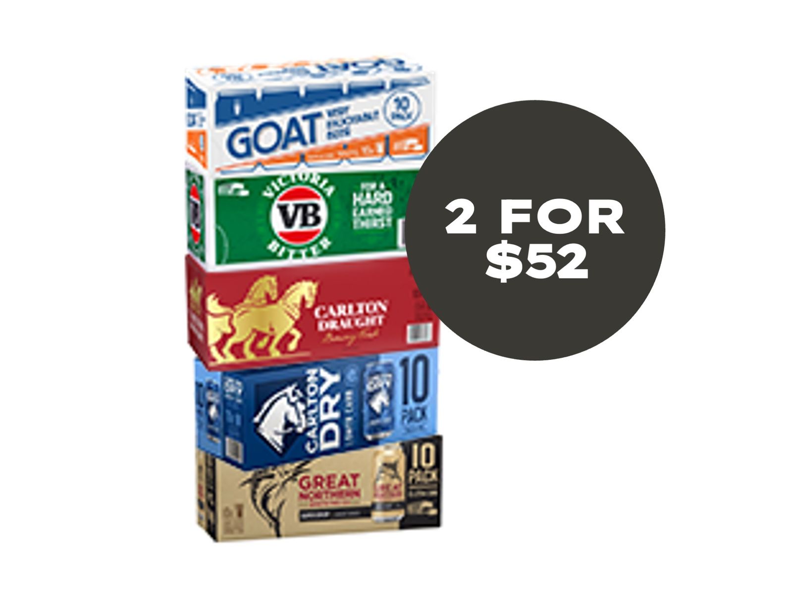 Selected Beer 10pks | Thirsty Camel