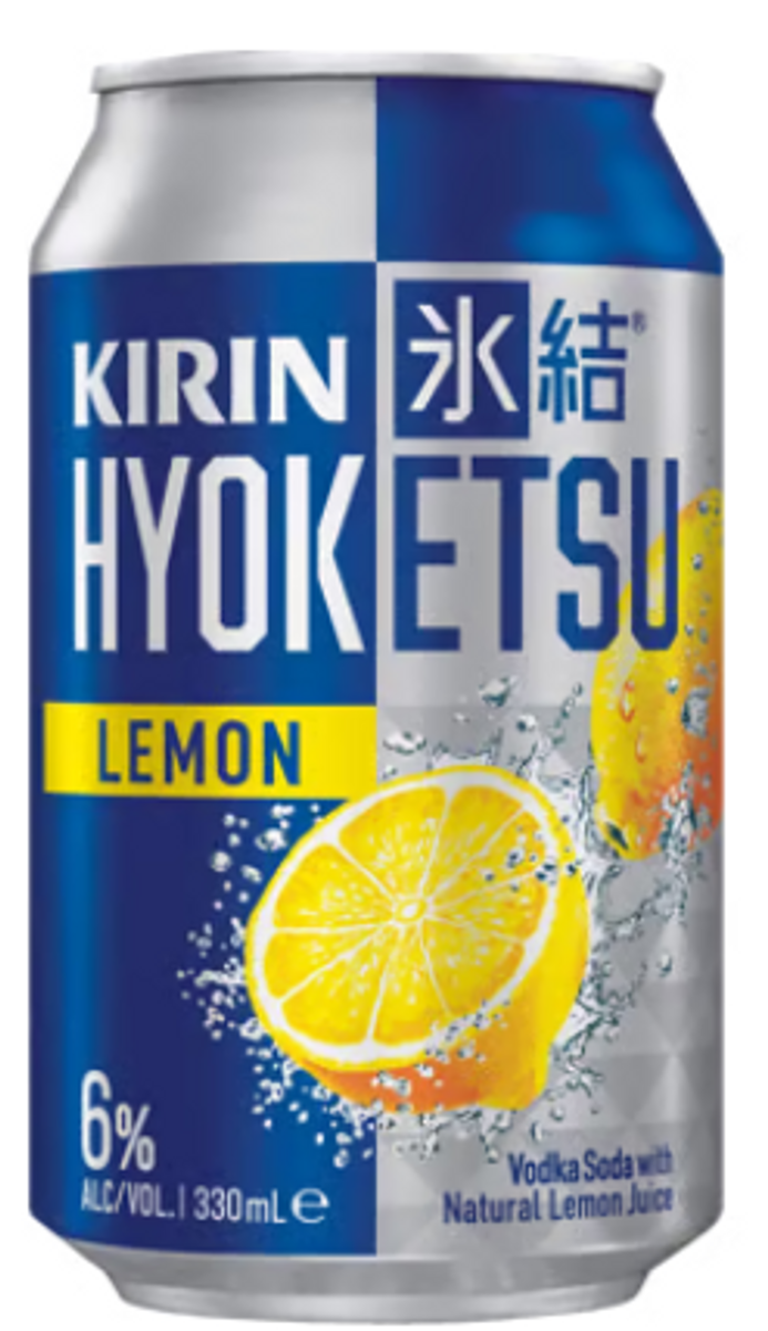Kirin Hyoketsu Lemon 6% Can | Thirsty Camel