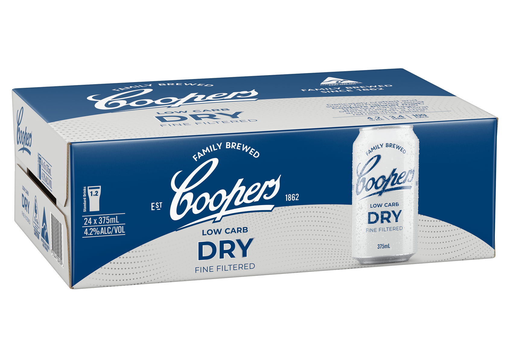 Coopers Dry Can 375mL | Thirsty Camel
