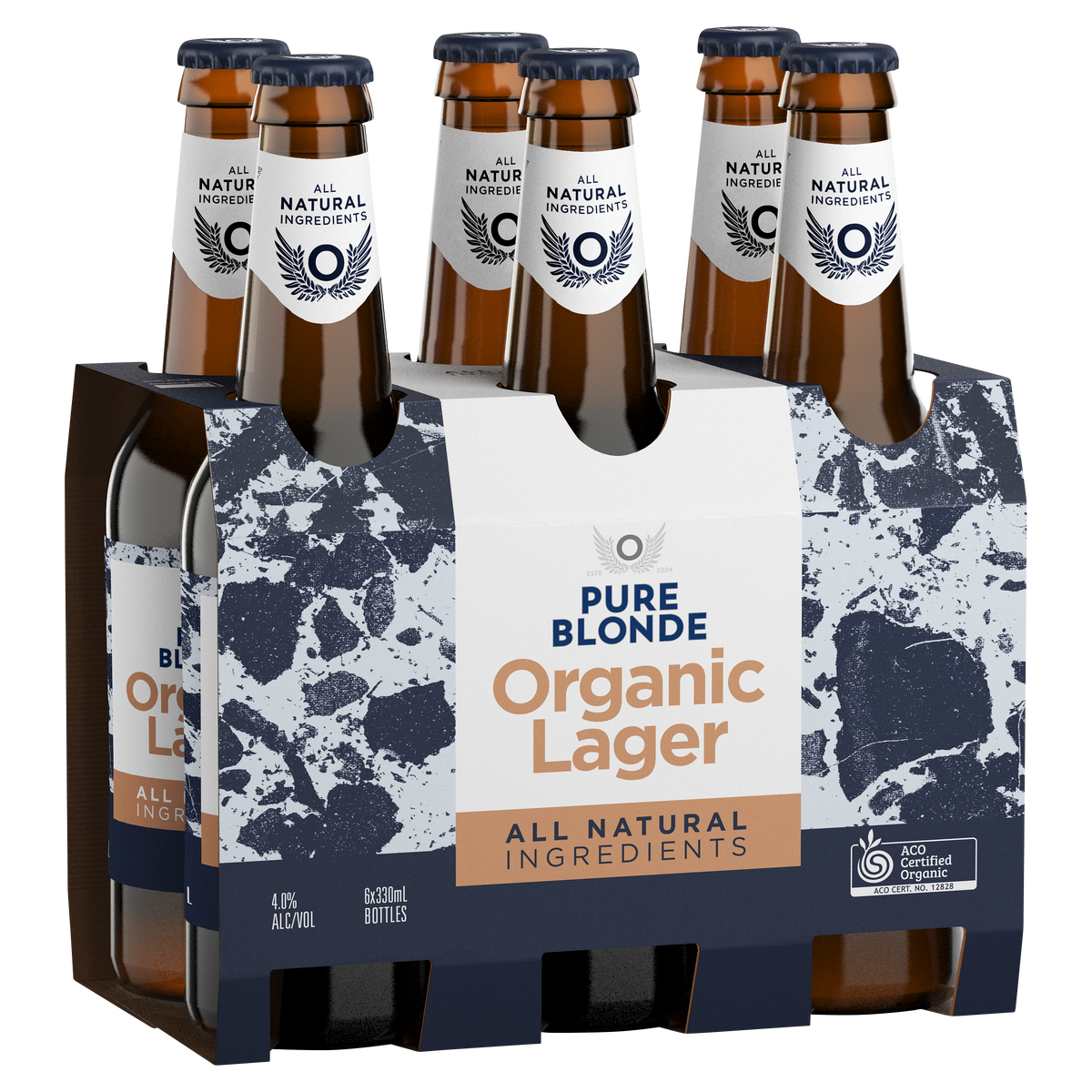Pure Blonde Organic Lager Bottle 330mL | Thirsty Camel