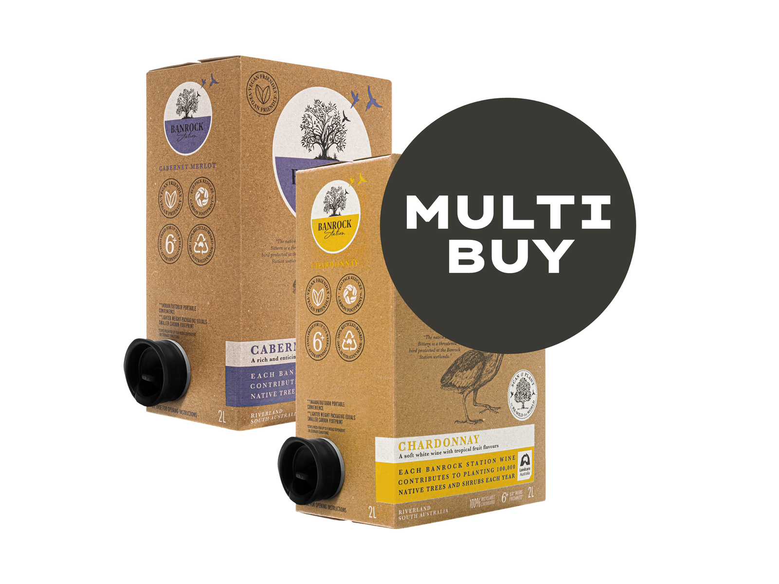 Banrock Station Cask 2L Varietals | Thirsty Camel