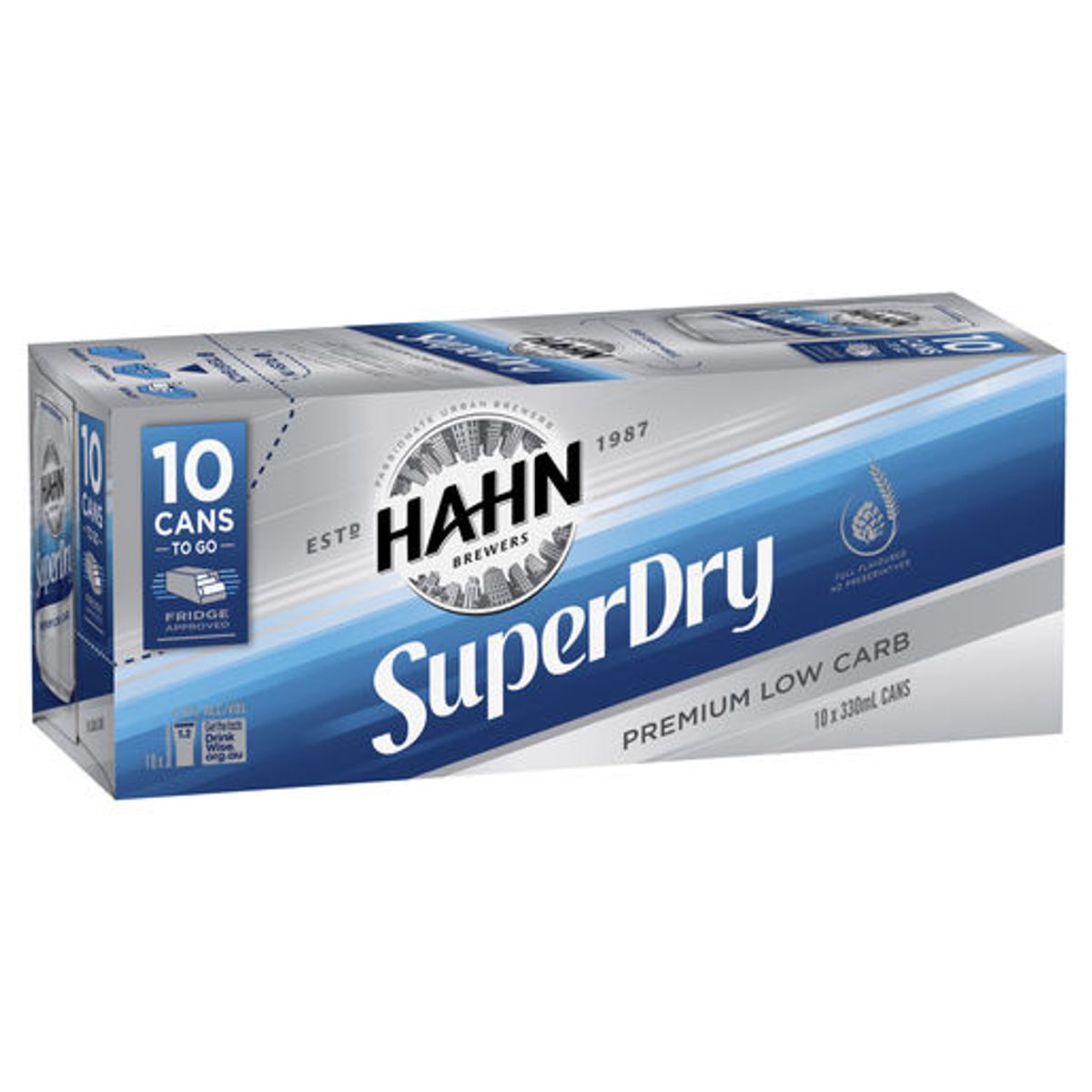 Hahn Super Dry Can 375mL | Thirsty Camel