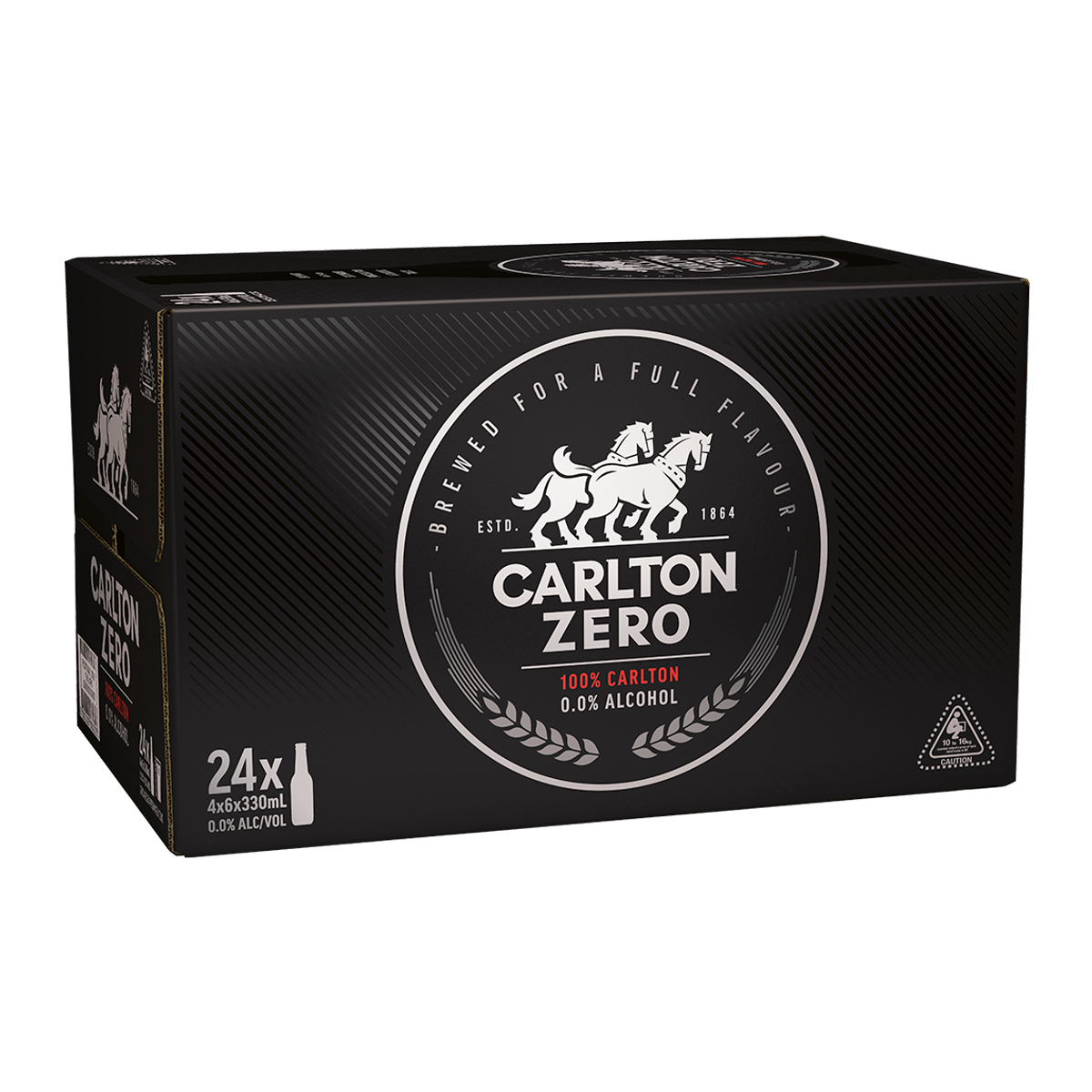 Carlton Zero Bottle 330mL | Thirsty Camel