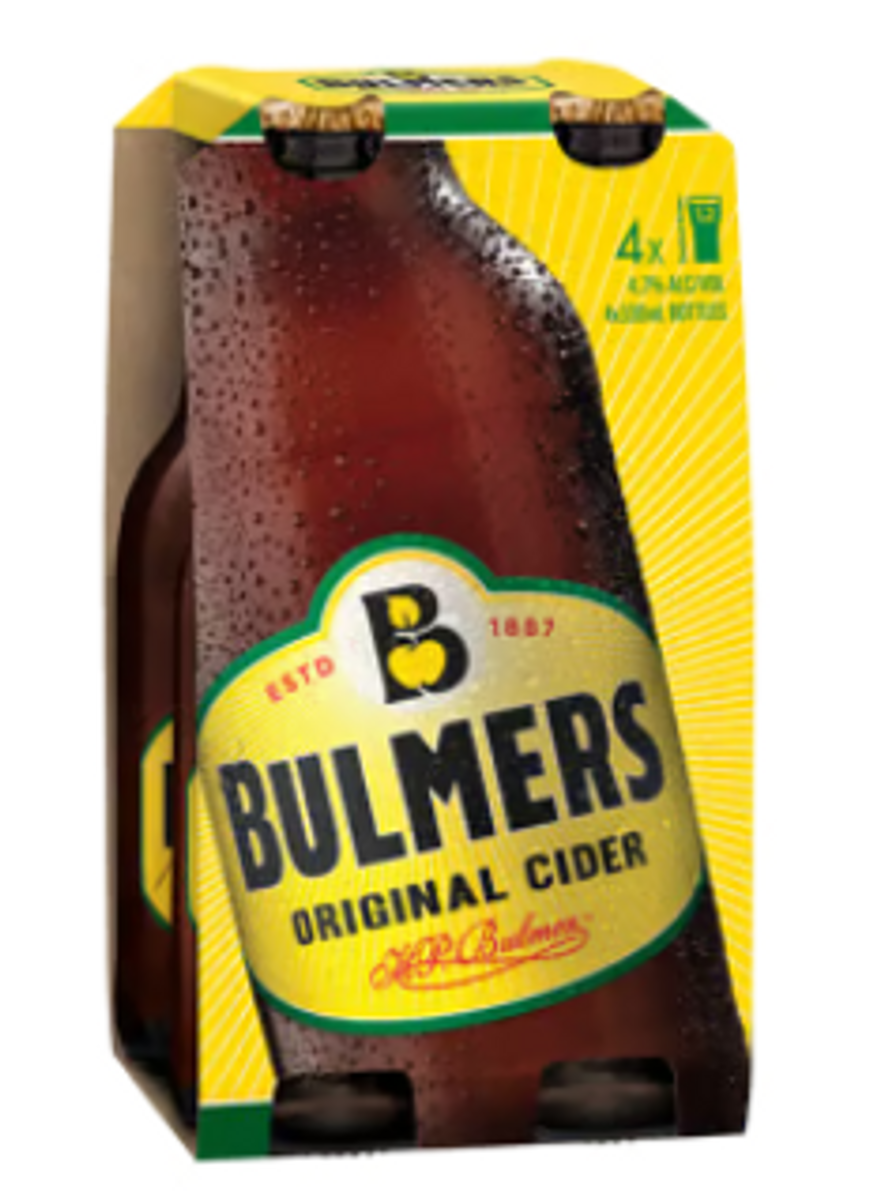 Bulmers Original Cider Bottle 330mL | Thirsty Camel
