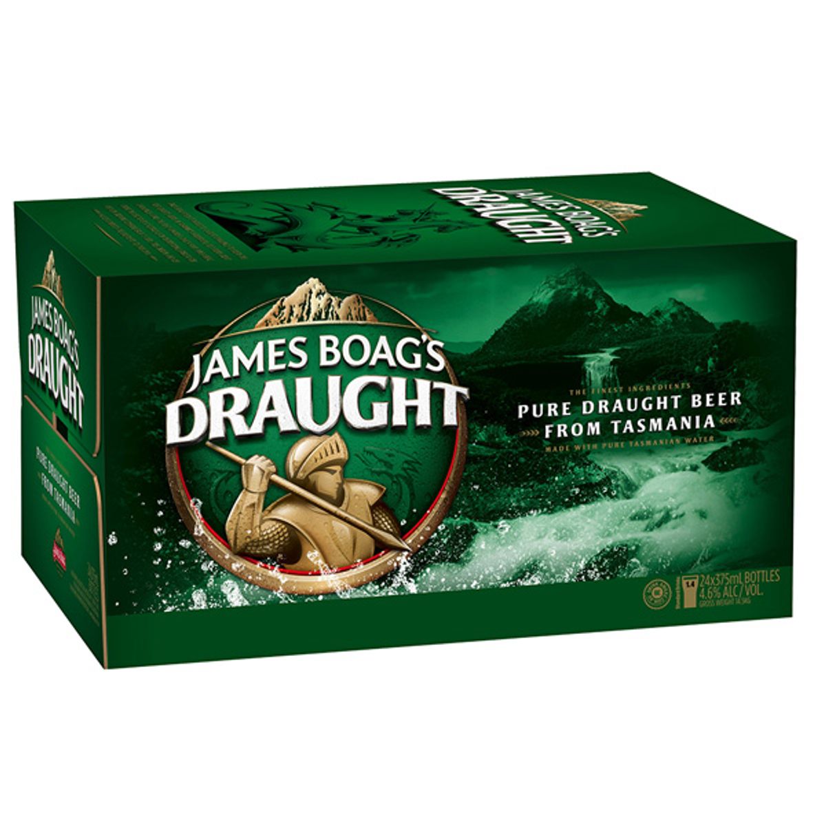 James Boag's Draught Bottle 375mL | Thirsty Camel