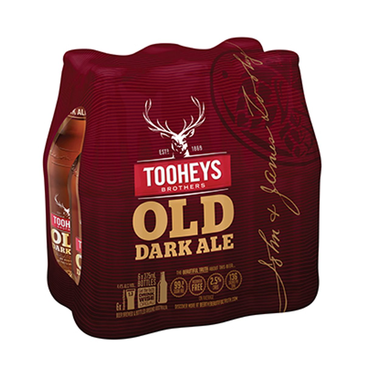 Tooheys Old Dark Ale Bottle 375mL | Thirsty Camel