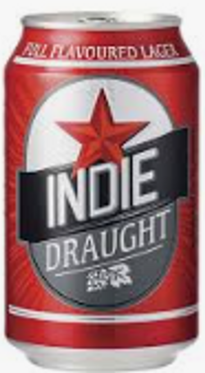 Indie Draught Lager Can 330mL | Thirsty Camel