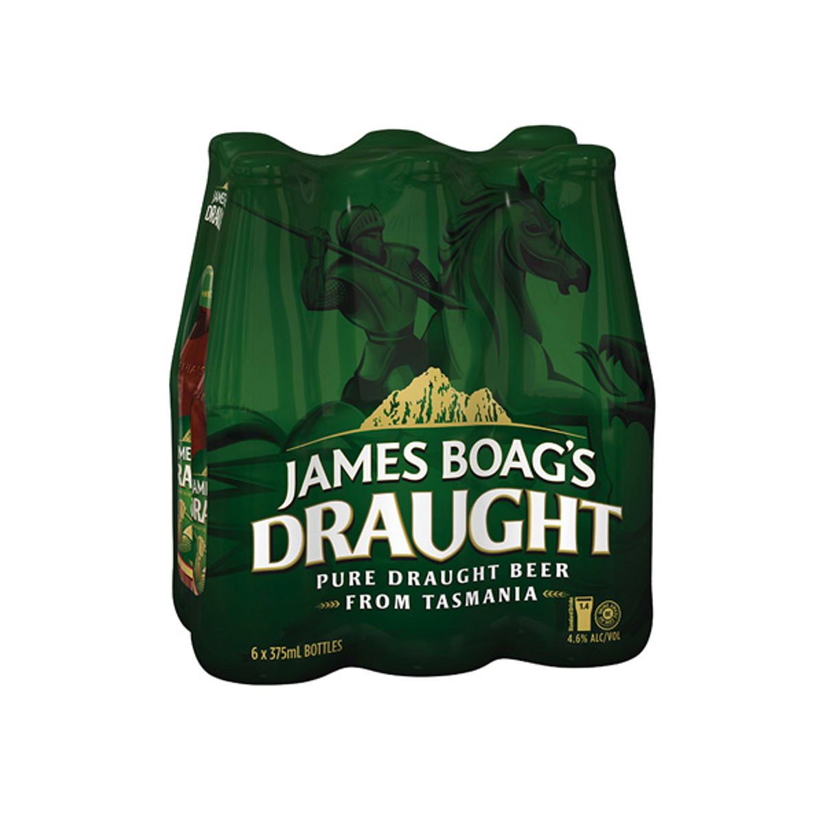 James Boag's Draught Bottle 375mL | Thirsty Camel