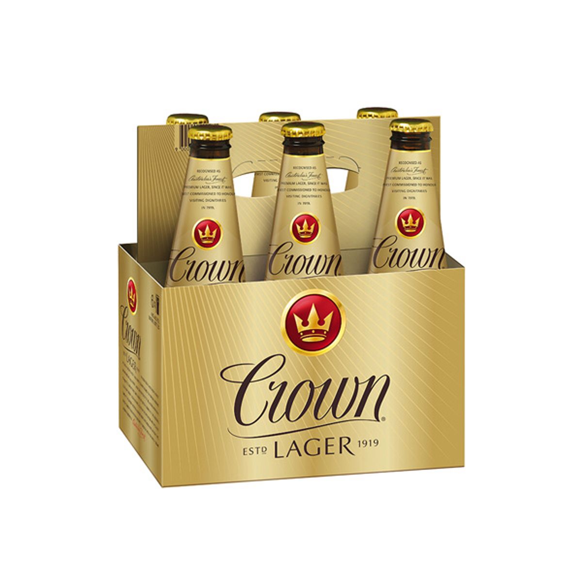 Crown Lager Bottle 375mL | Thirsty Camel
