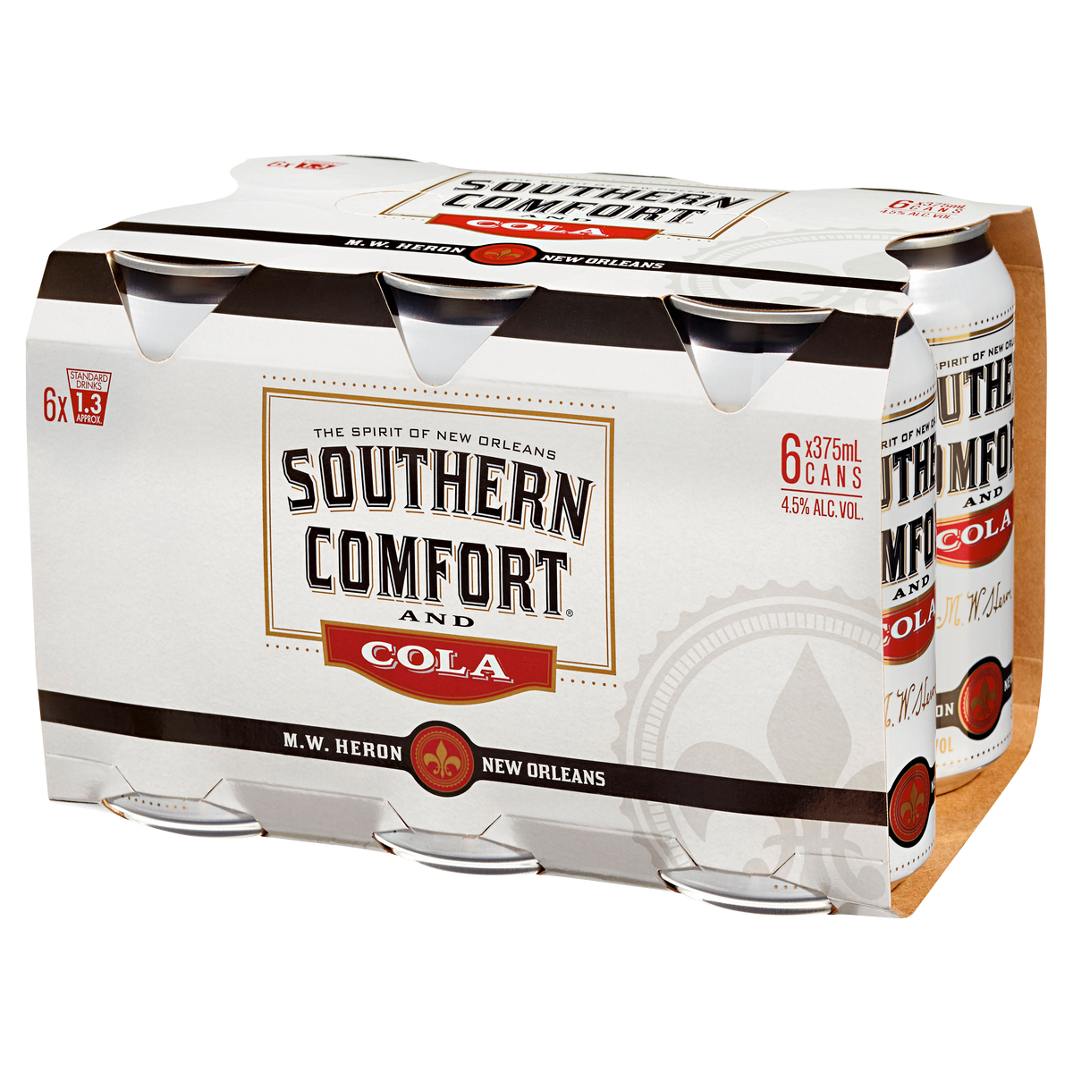 Southern Comfort Whiskey & Cola Can 375mL | Thirsty Camel