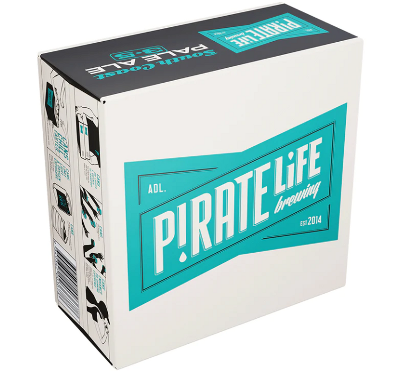 Pirate Life South Coast Pale Ale 3.5% Can 355ml 16pk | Thirsty Camel